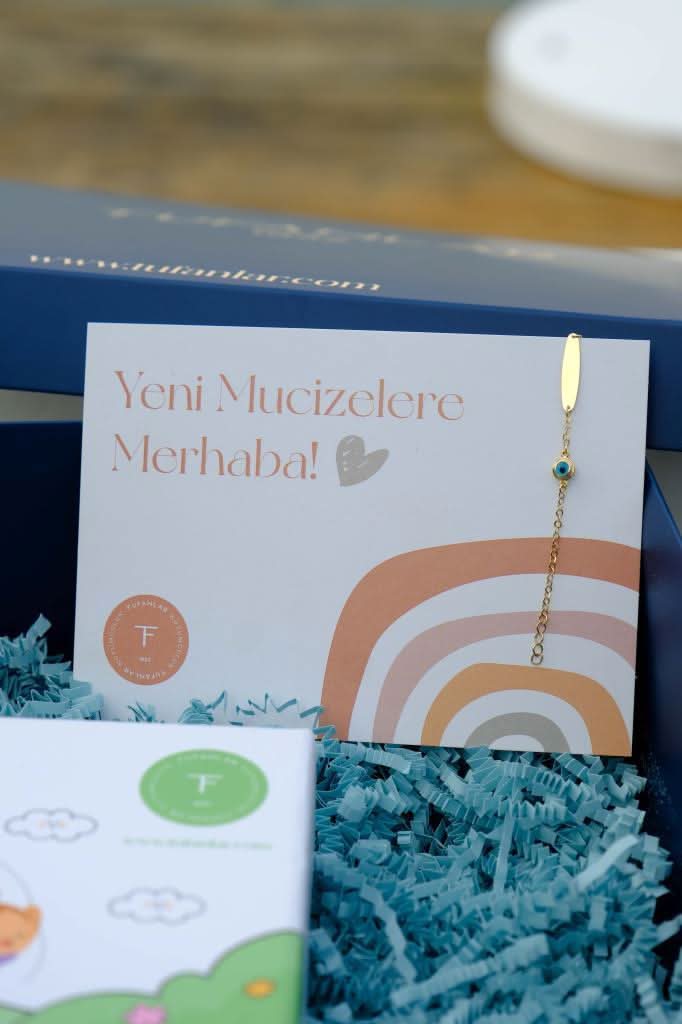 Altın Çocuk Nazar Boncuklu Bileklik – Tufanlar Kuyumculuk