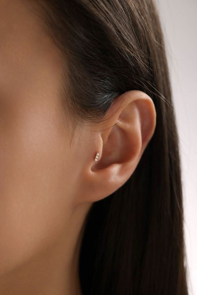 Altın Minimal Piercing – Tufanlar Kuyumculuk
