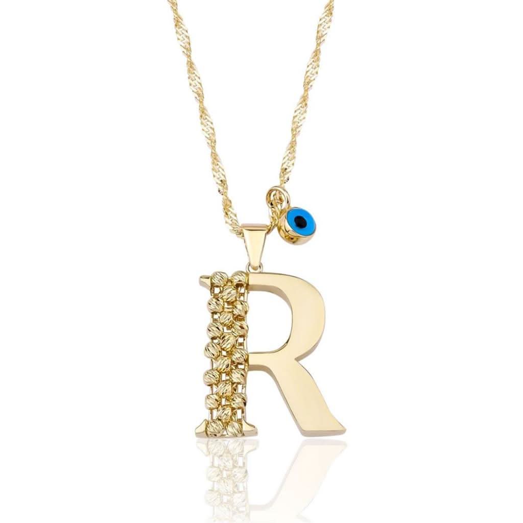 R Harf Altın Kolye – Tufanlar Kuyumculuk