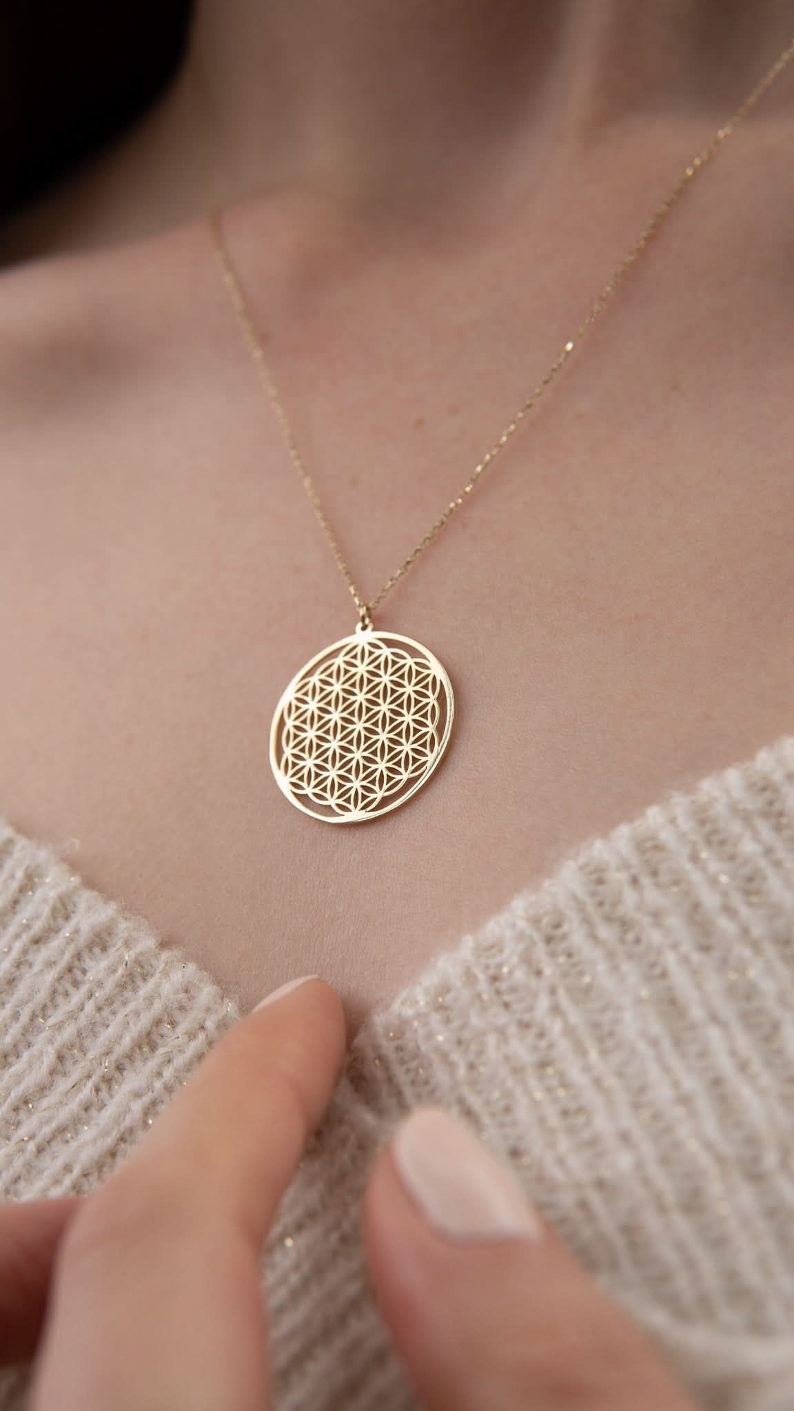 Yaşam Çiçeği Kolye – Tufanlar Kuyumculuk